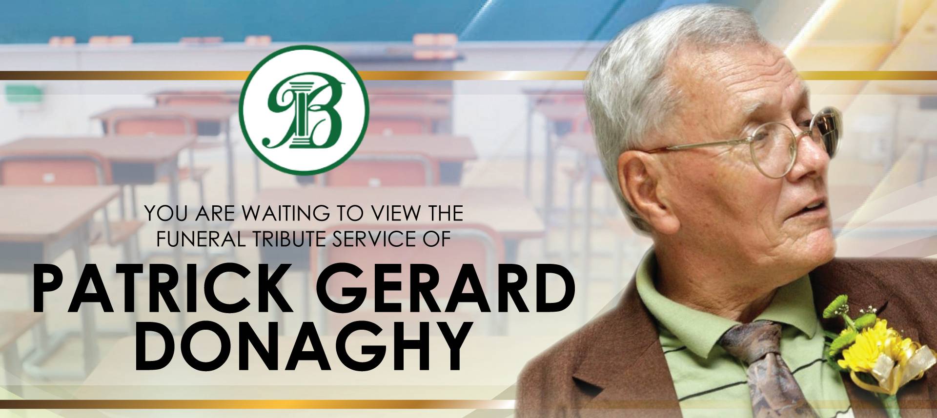 Patrick Gerard Donaghy - Belgroves Funeral Home