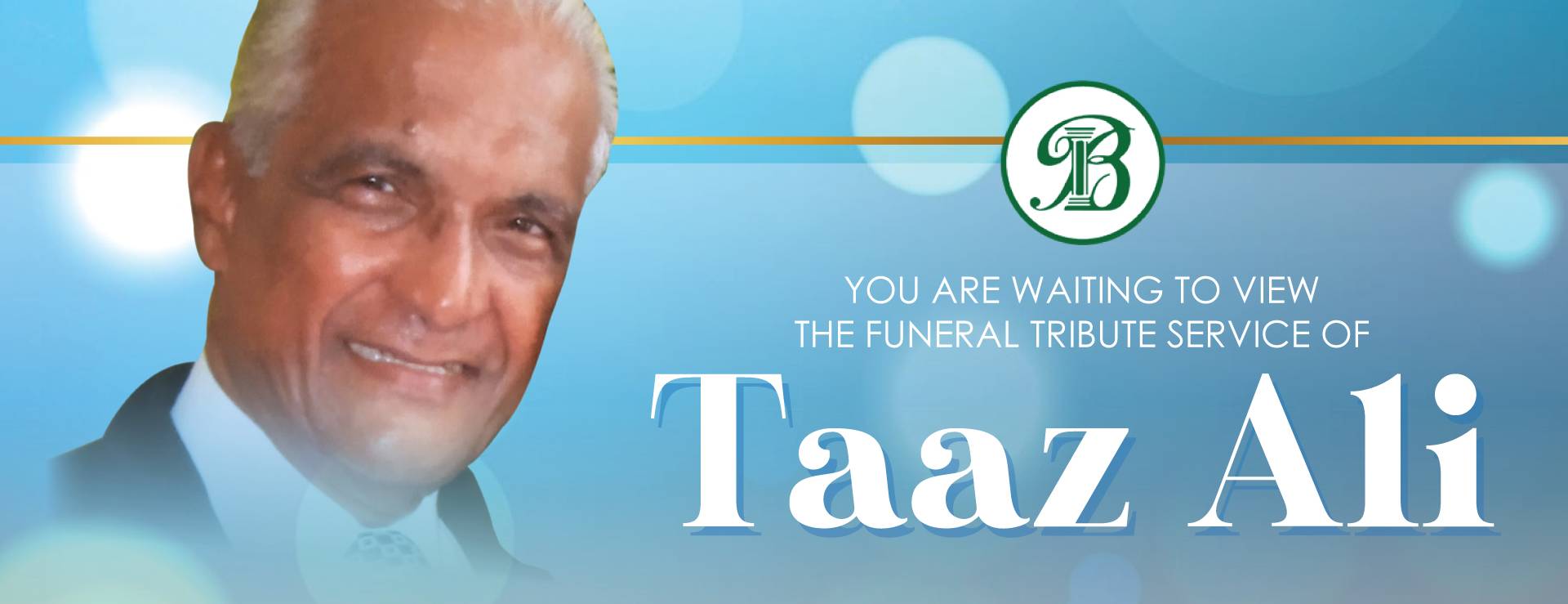 Taaz Ali – Belgroves Funeral Home