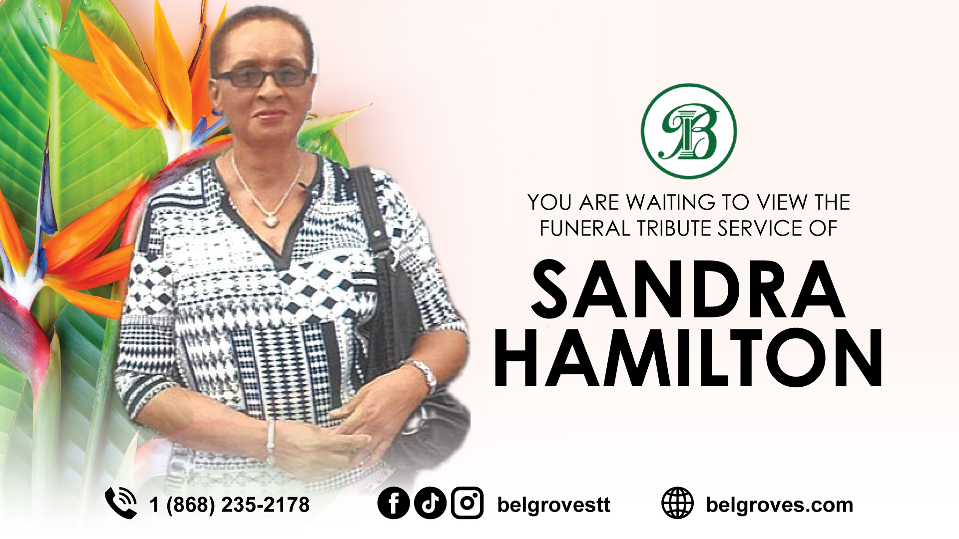 Sandra Hamilton - Belgroves Funeral Home