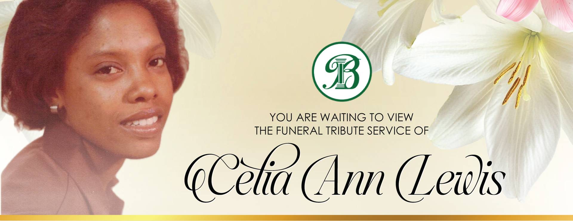 Celia Ann Lewis - Belgroves Funeral Home