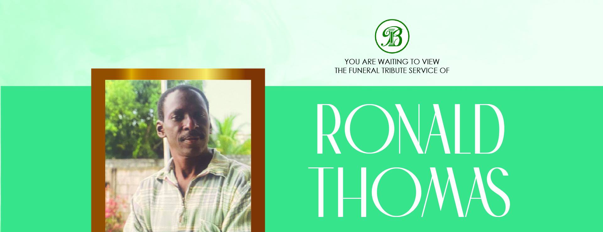 Ronald Thomas - Belgroves Funeral Home