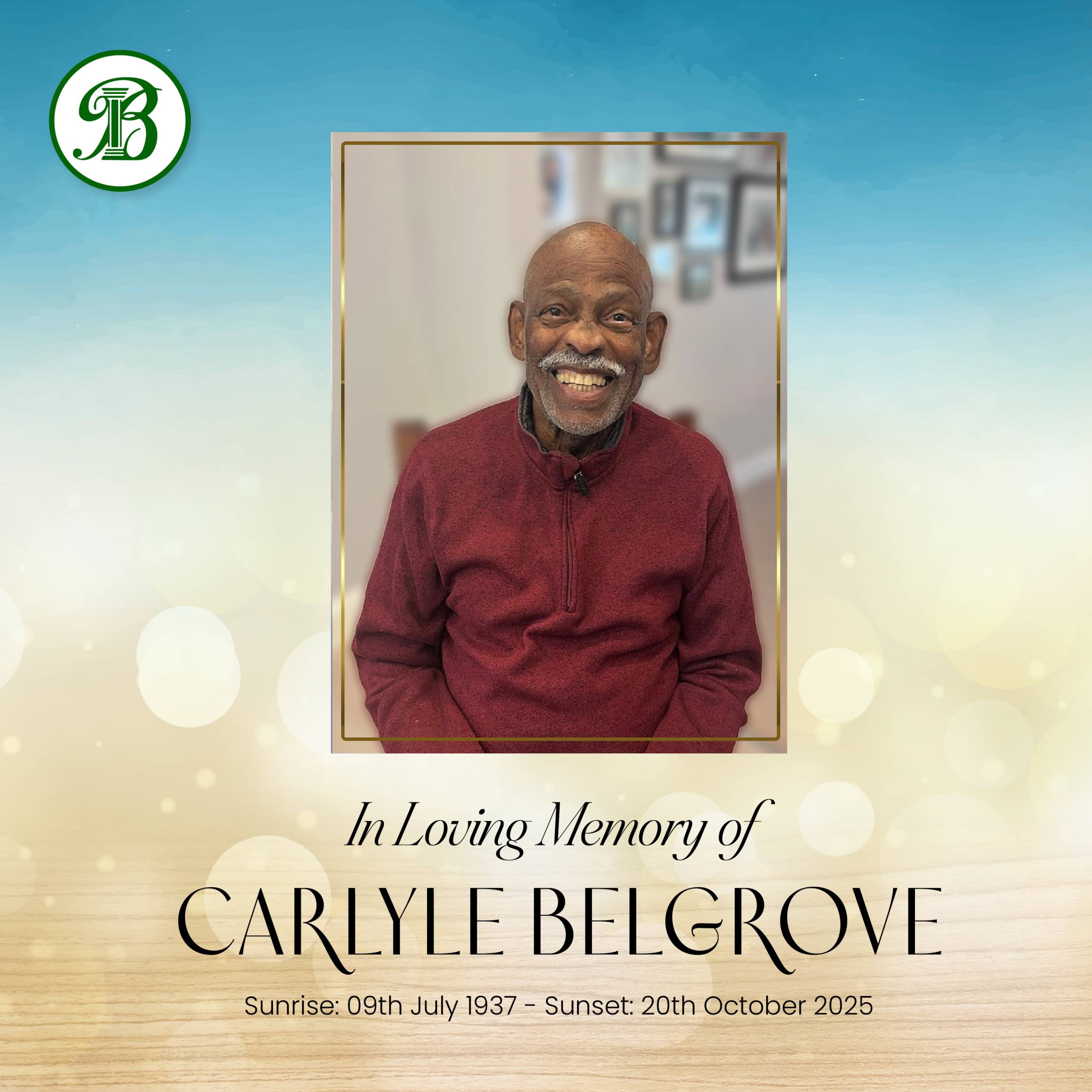 Obituaries Belgroves Funeral Home