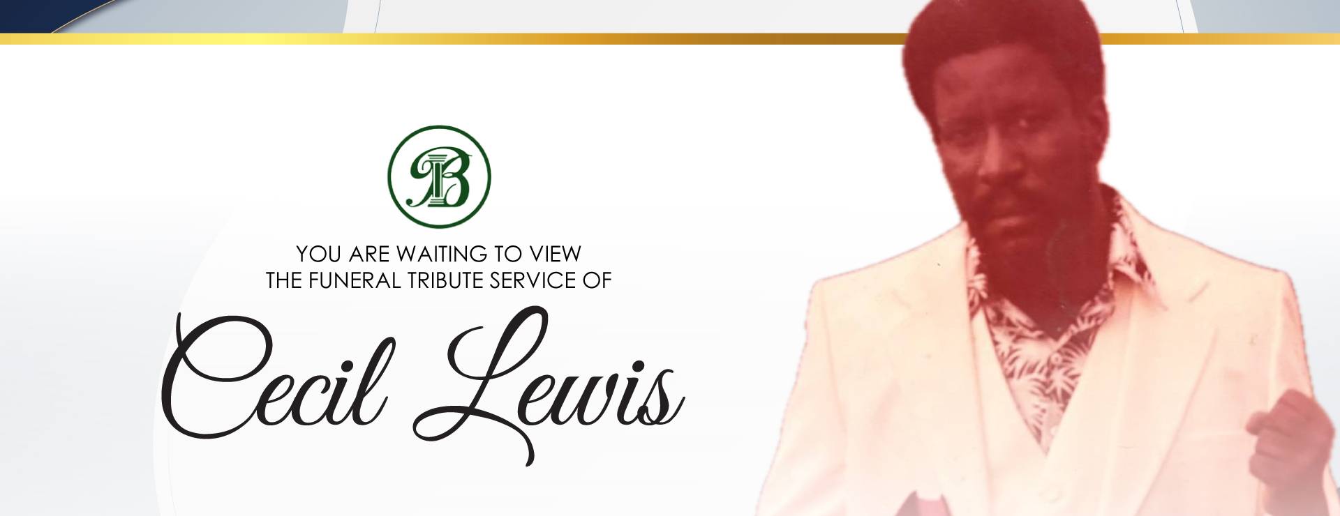 Cecil Lewis – Belgroves Funeral Home