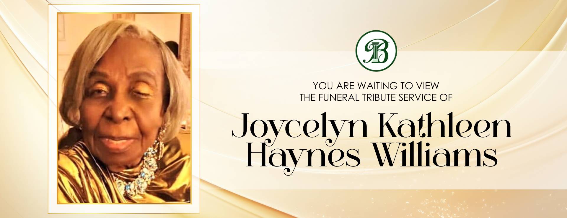 Joycelyn Kathleen Haynes Williams – Belgroves Funeral Home